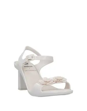 MELISSA + VIKTOR & ROLF Ankle Strap Sandals - Beige