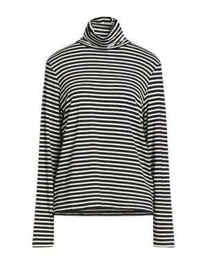 Majestic Filatures Striped Jersey T-shirt - Black