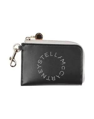 Stella McCartney Cardholder Textile Fibers - Black