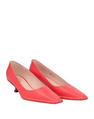 TOD'S Pumps In Soft Leather With Spool Heel