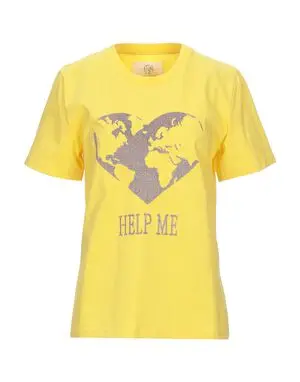Alberta Ferretti Printed T-shirt - Yellow
