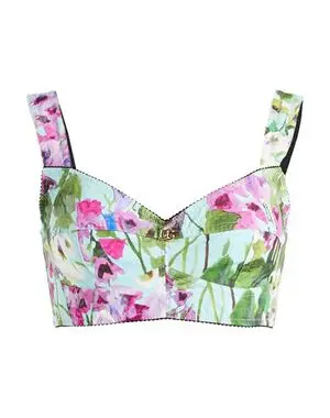 Dolce & Gabbana Floral-print Crop Top