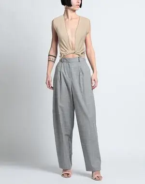 Jacquemus Knitted Bouclé Sleeveless Top - Beige
