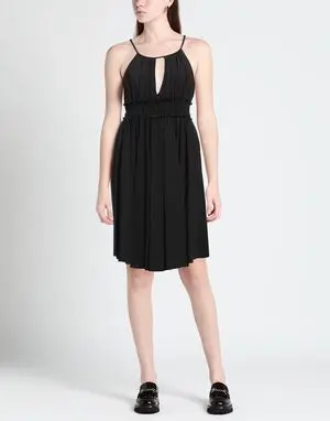 WHITE WISE Midi Trapeze Dress
