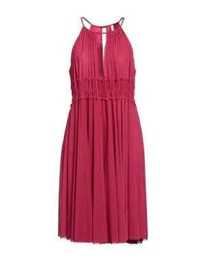 WHITE WISE Midi Trapeze Dress - Pink