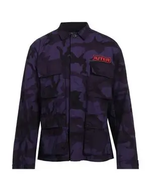 IUTER Shirt Size Cotton - Dark Purple