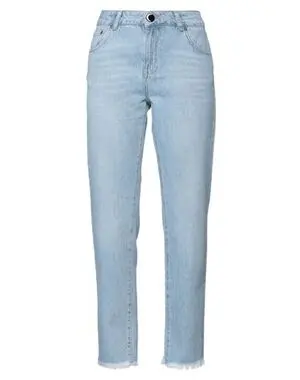 NGHTBRD Mom Jeans With Fringed Hem