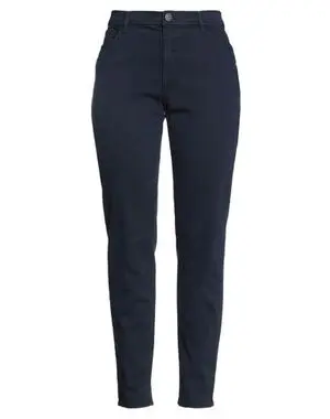 TRUSSARDI Slim Fit Twill Pants - Blue