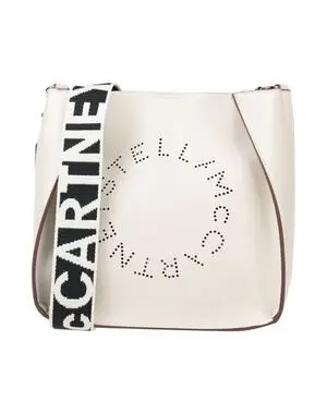 Stella McCartney STELLA McCARTNEY Medium Coated Fabric Crossbody Bag White