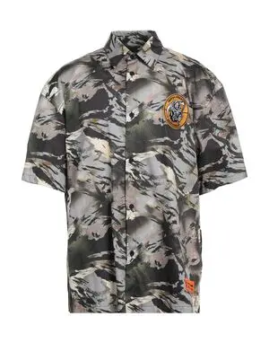 Heron Preston Shirt Size Cotton, Polyester - Khaki
