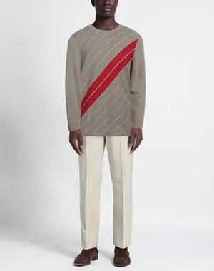 Dunhill Sweater In Merino Wool And Mulberry Silk
