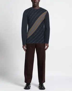 Dunhill Sweater In Merino Wool And Mulberry Silk