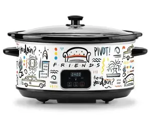 QVC Friends 7-quart Digital Slow Cooker - One-color