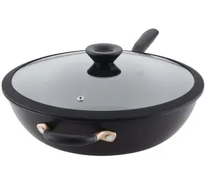 MEYER Accent Series 12.75' Stir Fry Wok With Ha Ndle And Lid - One-color