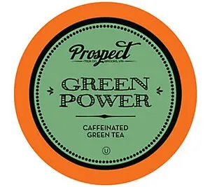 TWO RIVERS COFFEE Prospect Tea Co. 40-count Green Power Caffeinat Ed Tea Pods