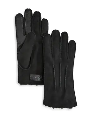 UGG Shearling Tech Gloves - Black