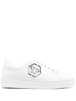 Philipp Plein Leather Low-top Sneakers