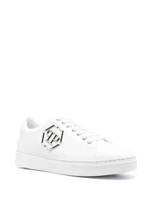 Philipp Plein Leather Low-top Sneakers