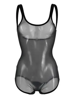 Wolford Tulle Bodysuit - Black