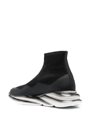 Philipp Plein Skywalker Runner Sock-style Sneakers - Black