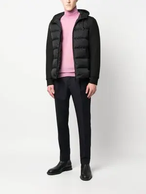 Herno Hooded Down Padded Jacket - Black