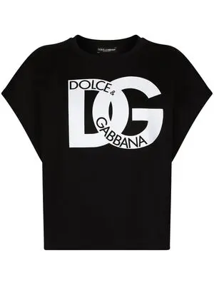 Dolce & Gabbana Logo-print T-shirt - Black