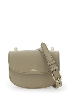 A.p.c. A.P.C. GENEVE MINI CROSSBODY BAG Grey