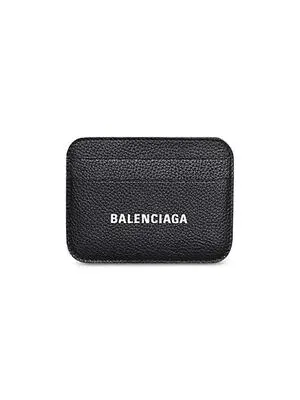 Balenciaga Cash Card Holder Black White