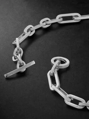 MAOR M.cohen Trio Link Sterling Necklace
