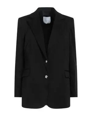 GAËLLE PARIS GAËLLE Paris Single-Breasted Blazer Black