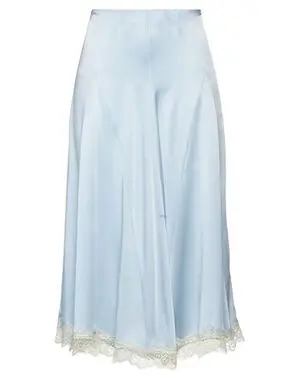SEMICOUTURE Midi Flared Skirt - Sky Blue