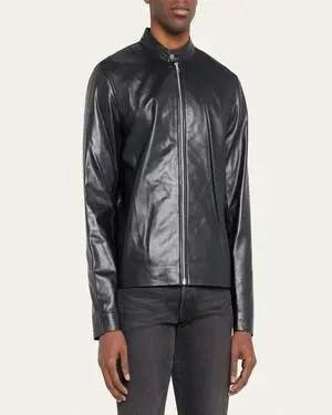 Rag & Bone Archive Cafe Racer Leather Jacket
