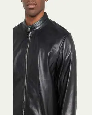 Rag & Bone Archive Cafe Racer Leather Jacket