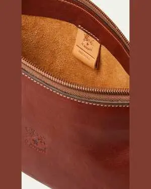 Il Bisonte Lucia Vachetta Leather Shoulder Bag