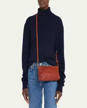 Il Bisonte Lucia Vachetta Leather Shoulder Bag
