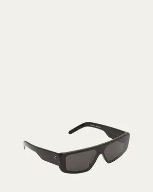 Rick Owens Performa Flat-top Shield Sunglasses - Black