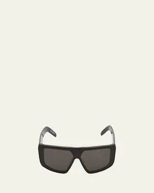 Rick Owens Performa Flat-top Shield Sunglasses