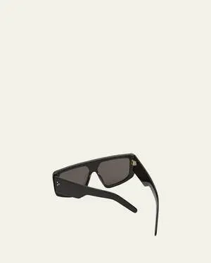 Rick Owens Performa Flat-top Shield Sunglasses