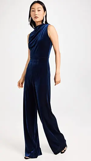 Black Halo Black Halo Corrine Jumpsuit Deep Wave