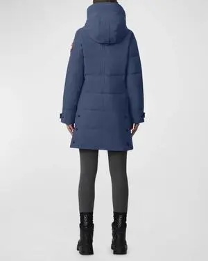 Canada Goose Shelburne Relaxed Fit Parka - Ozone Blue