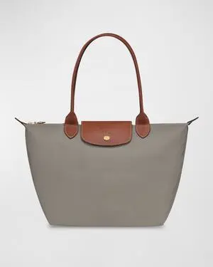 Longchamp Le Pliage Small Shoulder Tote Bag - Turtledove