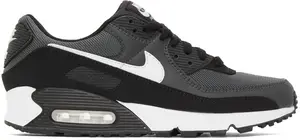 Nike Nike Grey & Black Air Max 90 Sneakers - Gry/wht/smk