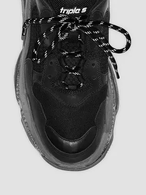 Balenciaga Triple S Sneakers Clear Sole