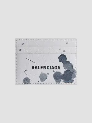 Balenciaga Cash Card Holder Light Grey