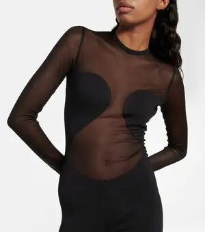 Alaïa Semi-sheer Bodysuit