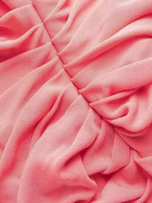 Dsquared2 Ruched One-shoulder Mini Dress - Pink