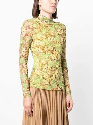Ted Baker London Lennix Floral-print Top