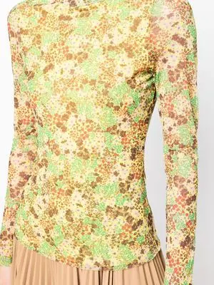 Ted Baker London Lennix Floral-print Top