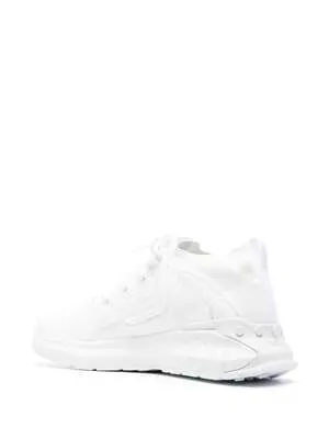 TOD'S Sock-style Leather Sneakers