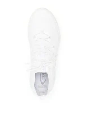 TOD'S Sock-style Leather Sneakers